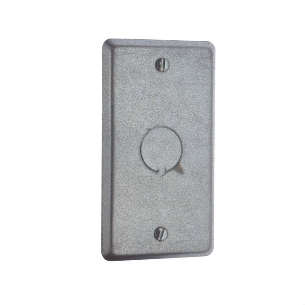 TAPA DE METAL 2X4 KO DE 1/2 58C6 – Electrisa