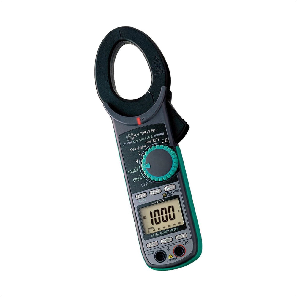 VOLTIAMPERIMETRO DIGITAL 1000A AC/DC 2055 – Electrisa