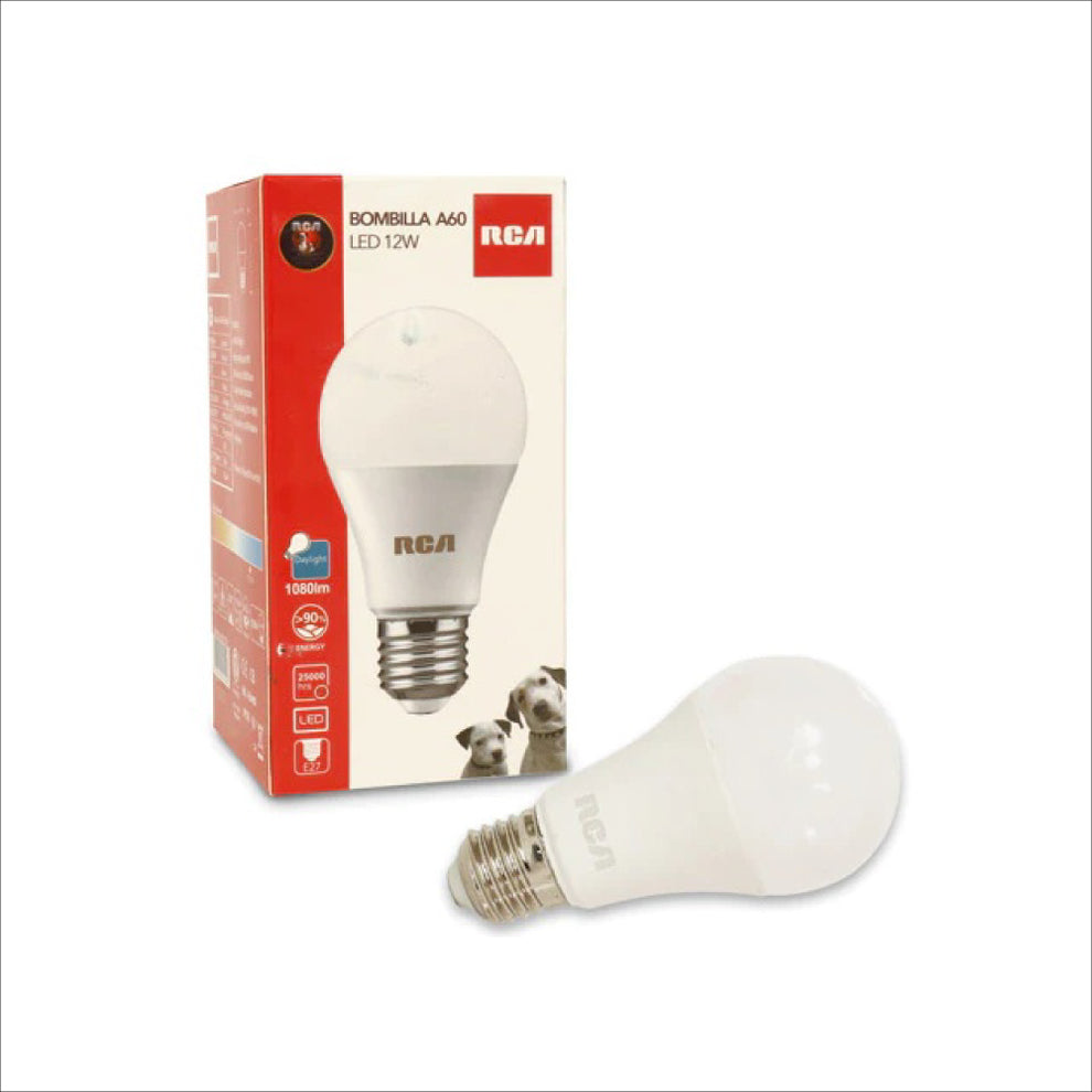 BOMBILLO LED A60 12W 6500K RCA – Electrisa